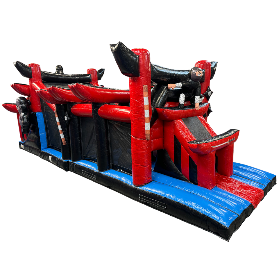 2 Delen Ninja Run - Hindernisbaan kopen - Boing Inflatables