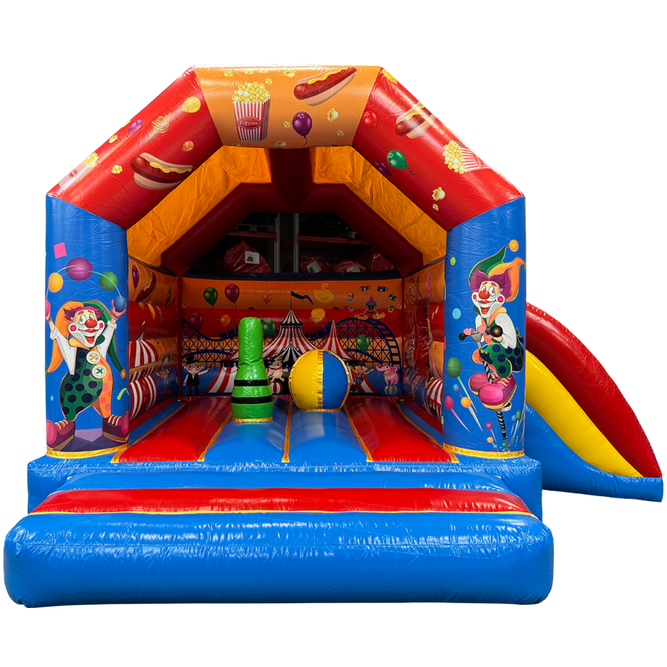 Aframe Midi OS Circus Springkasteel - Boing Inflatables