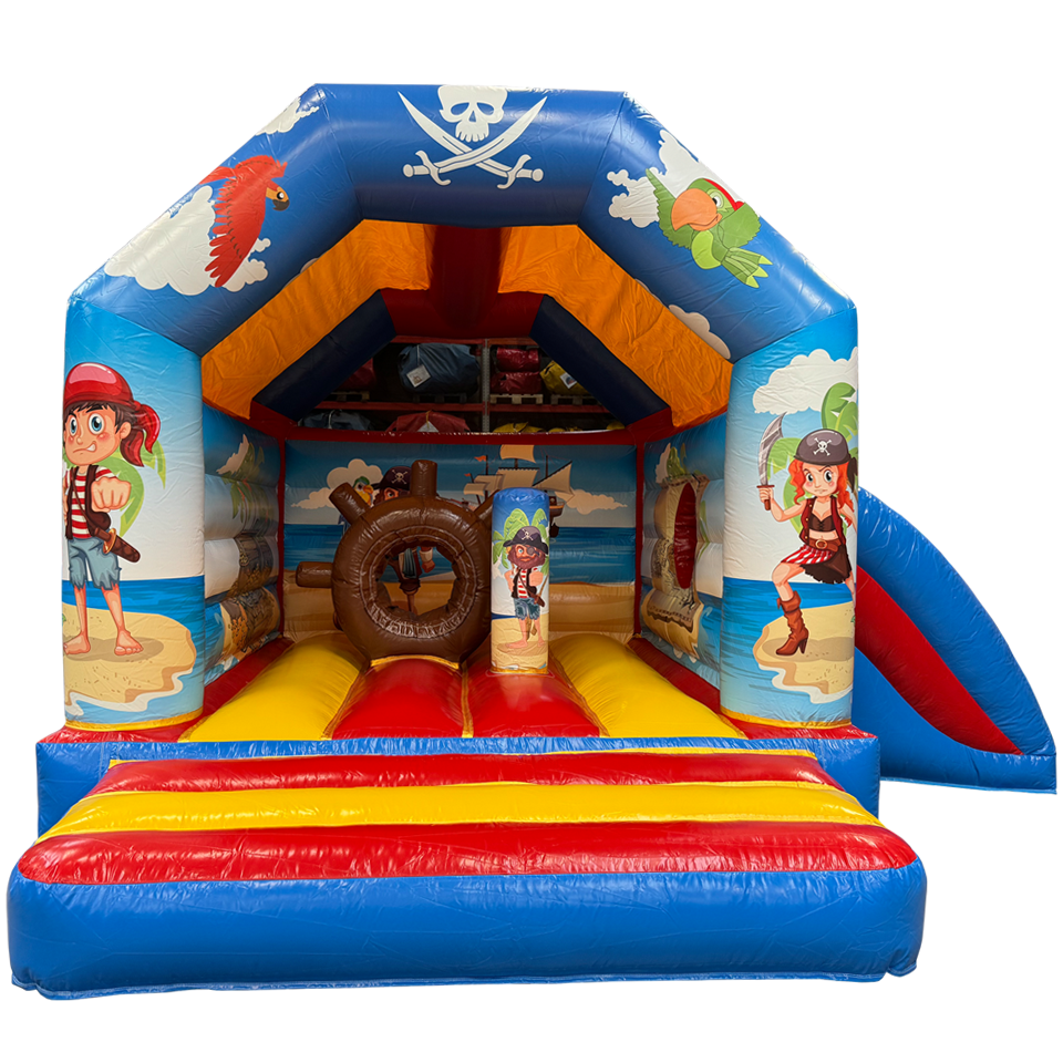 Aframe Midi OS Piraat Springkasteel - Boing Inflatables