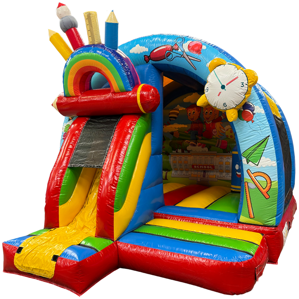 Arch Mini 3D Potlood Springkasteel - Boing Inflatables