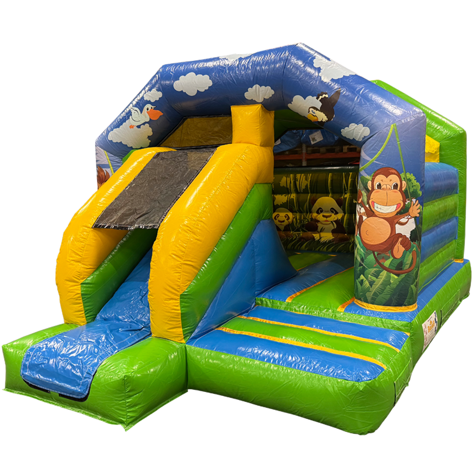 Combo Mini Jungle Springkasteel - Boing Inflatables