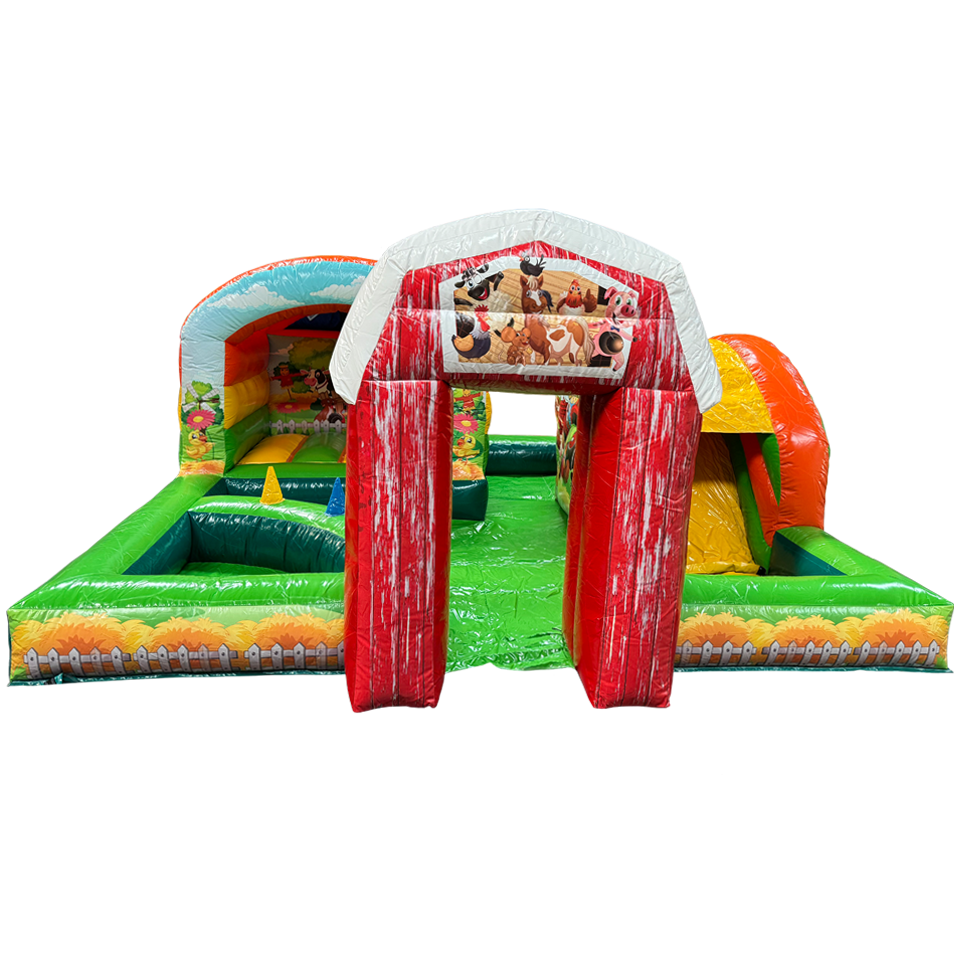 Kinder Zone Boerderij - Boing Inflatables
