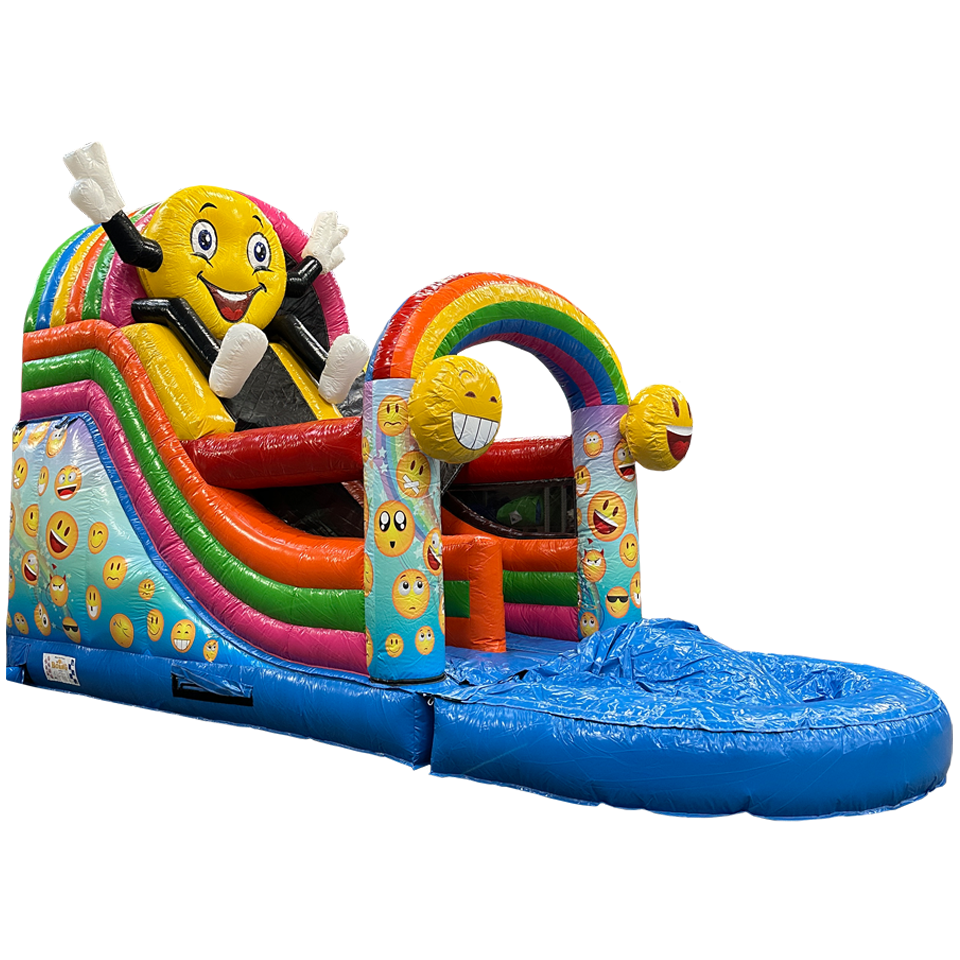 Kleine Glijbaan Emoji - Boing Inflatables