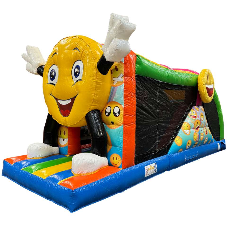 1 Part Obstacle course Emoji - Boing Inflatables