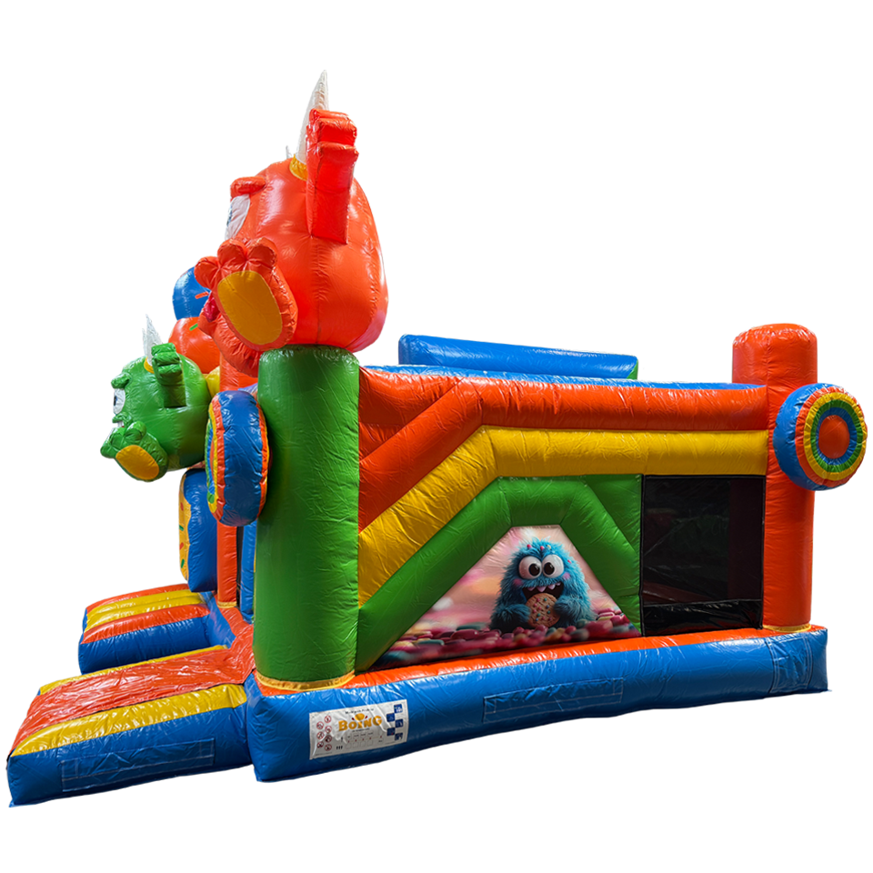 Multiplay Maxi Cookie Monster Zonder Dak - Boing Inflatables