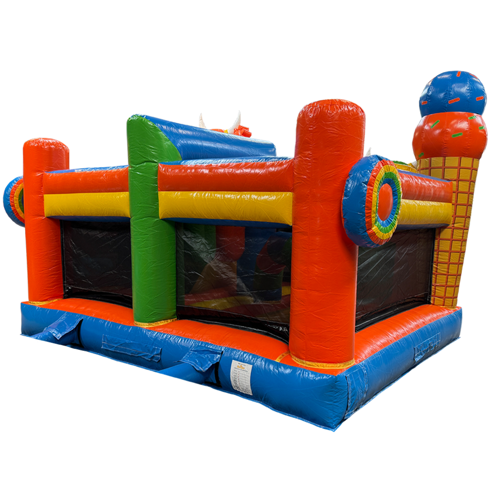 Multiplay Maxi Cookie Monster Zonder Dak - Boing Inflatables