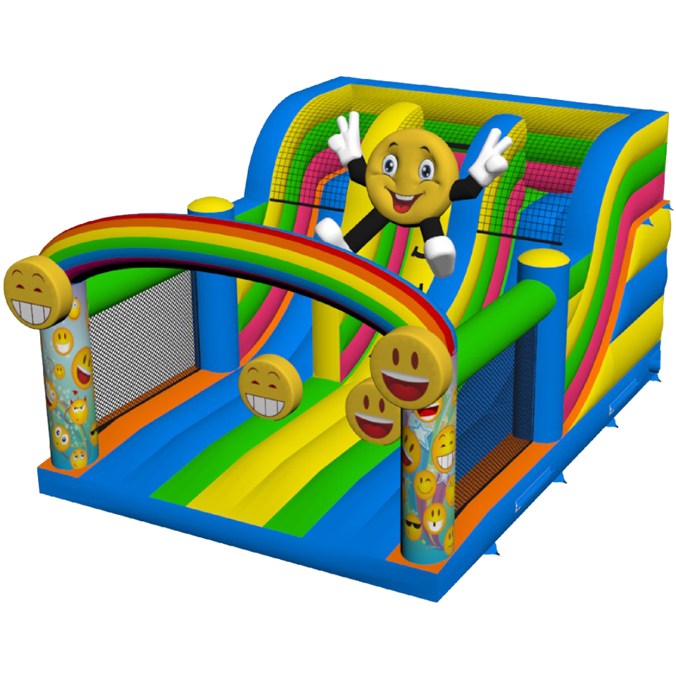 Slide N Play Emoji - Boing Inflatables