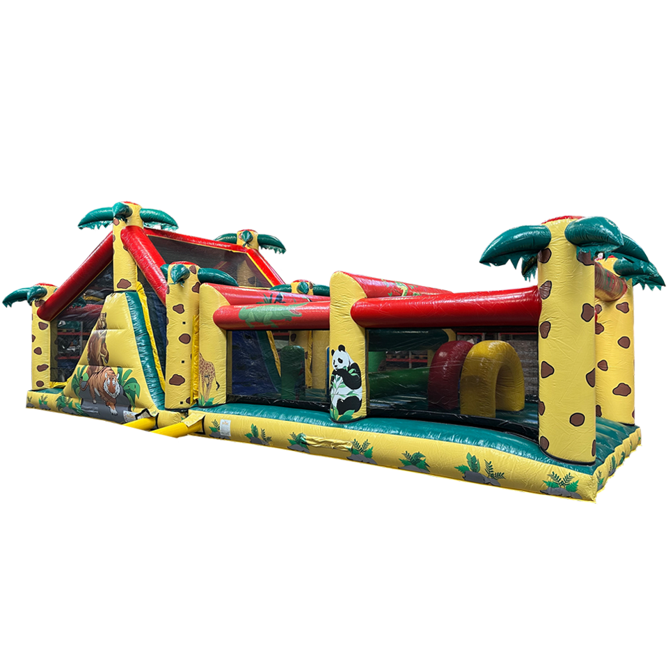 2 Delen Jungle Run - Boing Inflatables