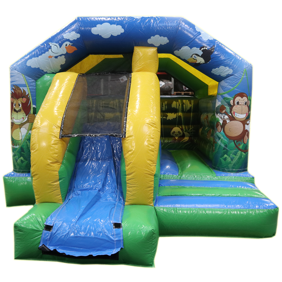 Combo Mini Jungle Springkasteel - Boing Inflatables