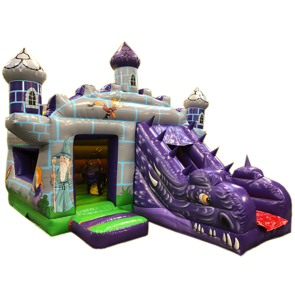 Funbox Midi Draken Kasteel - Boing Inflatables