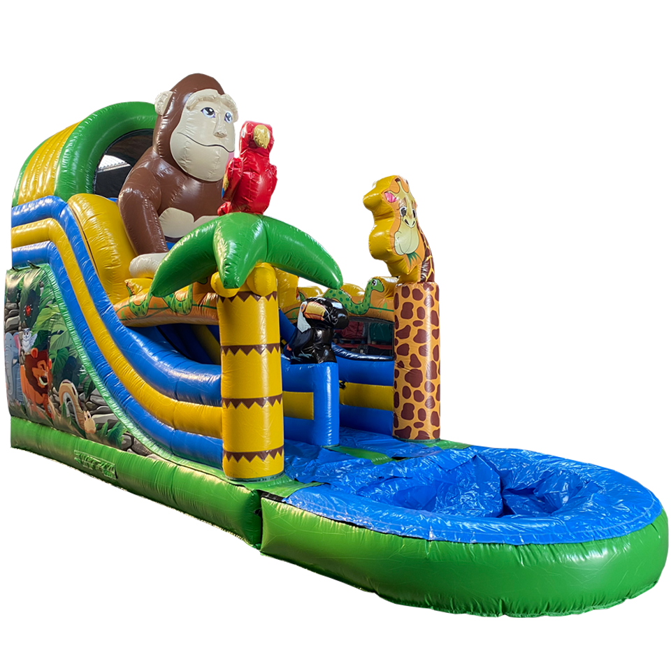 Kleine Glijbaan Gorilla - Boing Inflatables