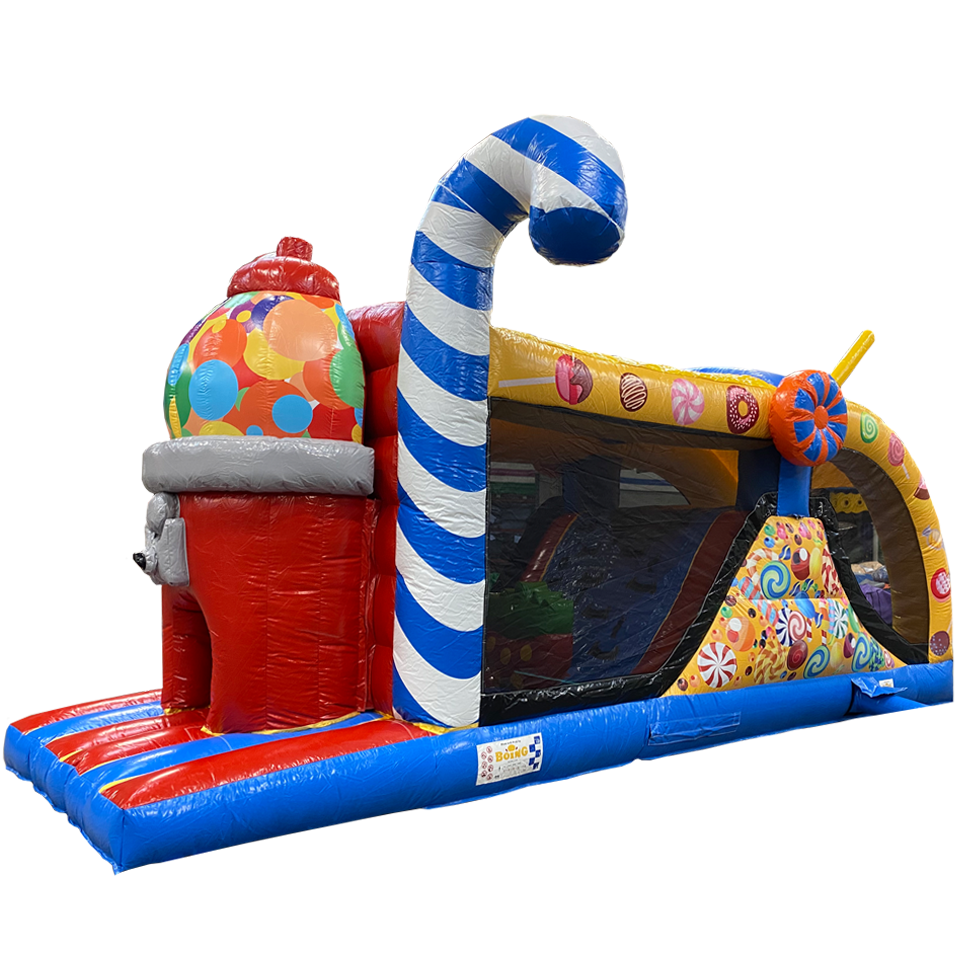 1 Deel Hindernisbaan Snoep Machine - Boing Inflatables