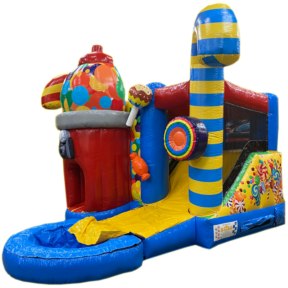 Multiplay Mini Snoep Springkasteel - Boing Inflatables
