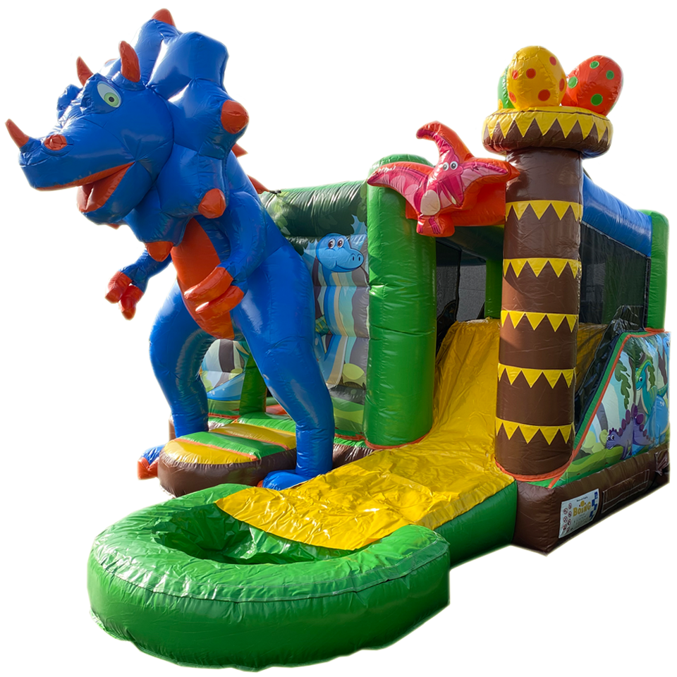 Multiplay Mini Dinosaurus Springkasteel - Boing Inflatables