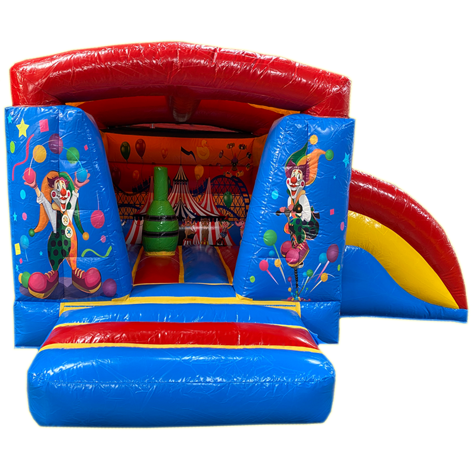 Square Mini Os Circus - Springkasteel kopen - Boing Inflatables