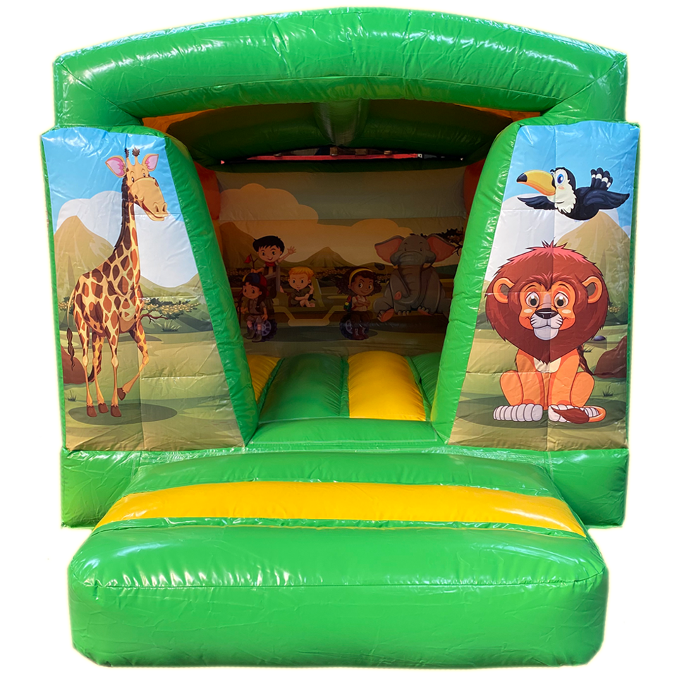 Square Mini Safari - Springkasteel kopen - Boing Inflatables